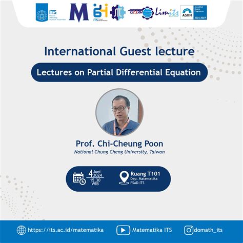 Guest Lecture Lectures On Partial Differential Equation Departemen