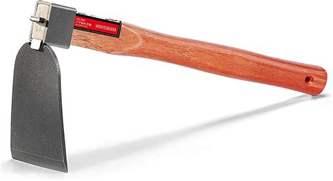 Moontergeer Garden Hoe Small Hand Hoe One Handed Plant Hoe Hand Hoe Garden Hoe Wooden Handle