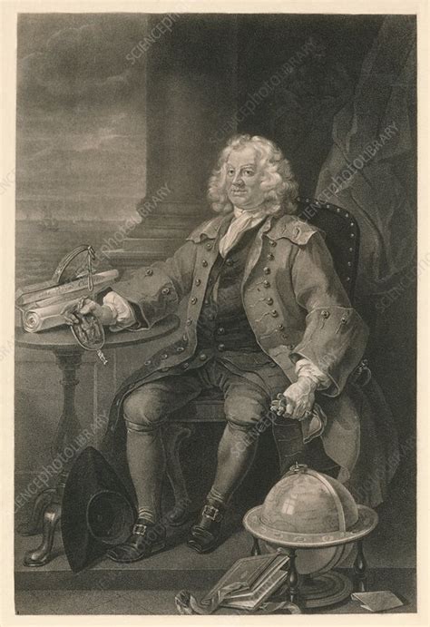 Captain Thomas Coram 1740 Stock Image C040 8935 Science Photo