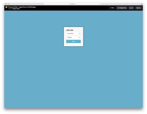 59 formulaires de connexion html5 et css3 gratuits pour votre site web
