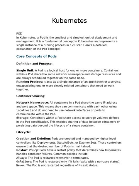 Kubernetes Pdf
