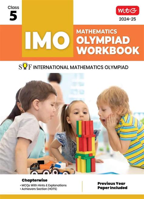 Mtg International Mathematics Olympiad Work Book Class 5 For 2024 Exam