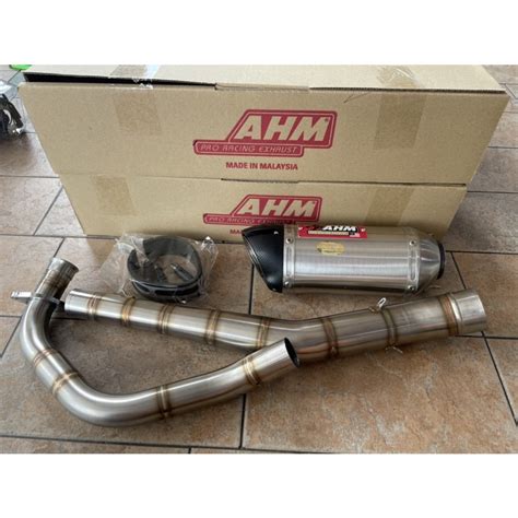 Ahm M3 Exhaust Racing Ejox Ejos Y16 32mm Shopee Malaysia