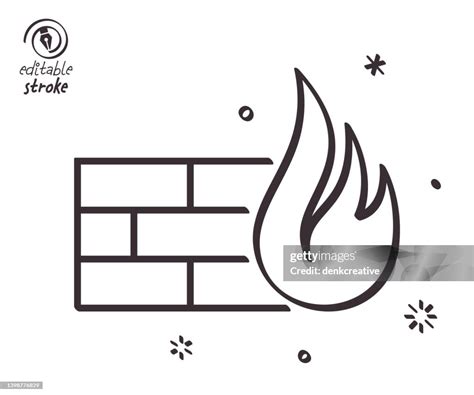 Playful Line Illustration For Firewall Block High Res Vector Graphic Getty Images Playful Line Illustration For Firewall Block High Res Vector Graphic Getty Images