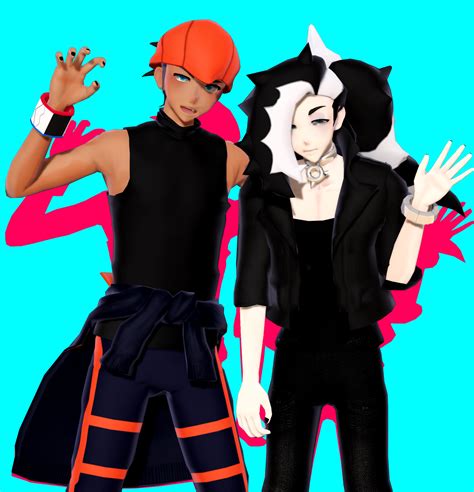 Mmd X Pokemon Swsh Piers And Raihan Model Dl By Zkarti On Deviantart