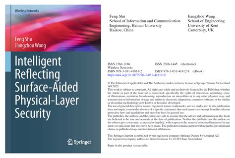 Professor Shu Fengs Team Proposes A Novel Architecture For Enhancing Physical Layer Security In