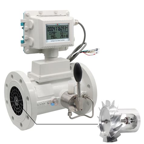 2 air gas turbine flowmeter 4 20ma output gas flowmeters flow meter