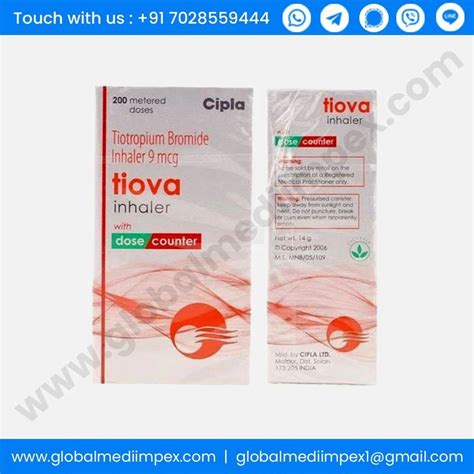 Tiova Tiotropium Inhaler Prescription Treatment Asthma At Rs 285 Pack In Nagpur