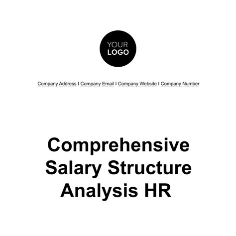 Comprehensive Salary Structure Analysis Hr Template Edit Online