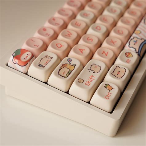 Keycap Moa Heo Con Hồng Cute Kicap
