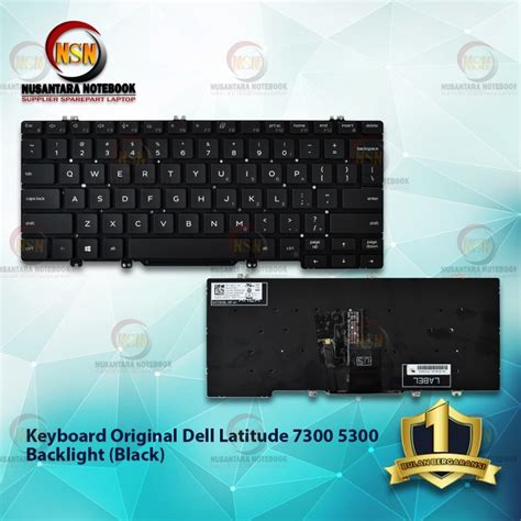 Original Laptop Keyboard For 7300 5300 5320 5310 Backlight Black Shopee Malaysia