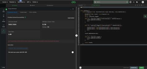 gfg160 gfgstreak2025 array searching sorting datastructures
