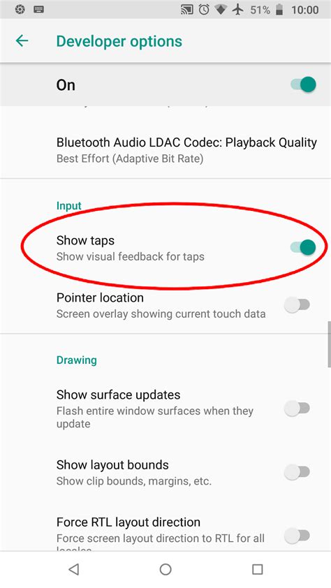 कस डसपल पर टच दखए how to show touches taps in android mobiles