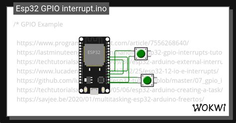 Esp32 Gpio O Wokwi Esp32 Stm32 Arduino Simulator