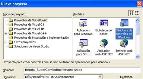 Colabora NET Creando Un Super ComboBox En Vb Net I