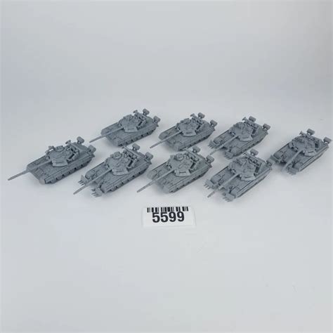 Team Yankee Soviet T80 Tank Company 8 Models £7 50 Picclick Uk