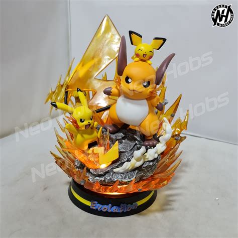 Gk Es Ko Pokemon Pikachu Evolution Wled Shopee Philippines