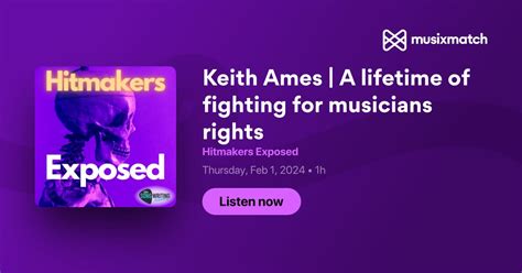 keith ames a lifetime of fighting for musicians rights transcript