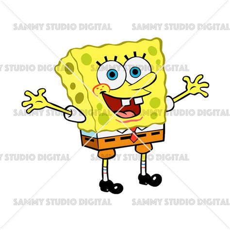 Spongebob Png Spongebob Clipart Cartoon Png Spongebob Without Background Character Png High