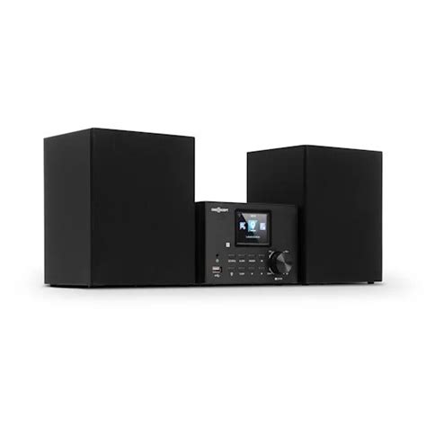 Интернет Радио OneConcept Streamo WLAN DAB + FM CD-плеер BT Черный ...