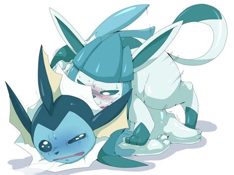 Rule 34 Blush Cold Dlrowdog Eeveelution Forced From Behind Glaceon