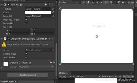Unity内嵌网页插件embedded Browser 210教程及打包问题解决embedded Browser下载 Csdn博客