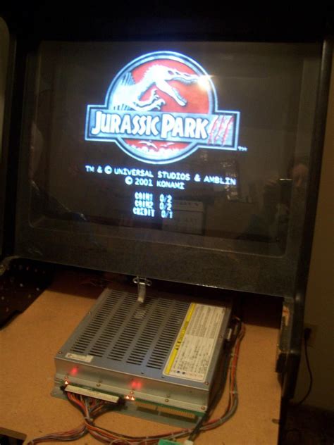Konami Jurassic Park Iii Video Arcade Pcb Board 1974911732