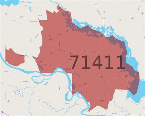 Zip Code 71411