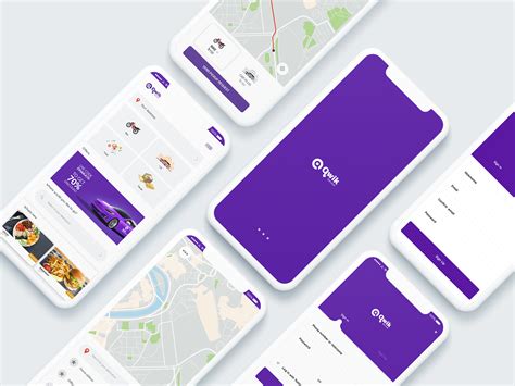 Qwik Service Ui And Brand Design On Behance