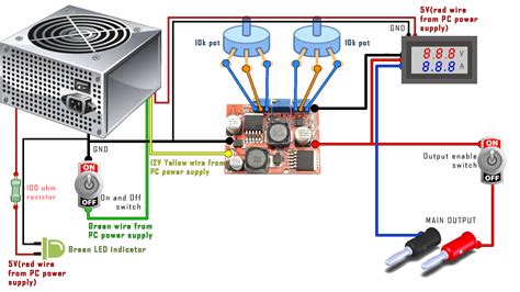 Power Supply Output Diagram 12v Dc Power Supply Circuit Diag
