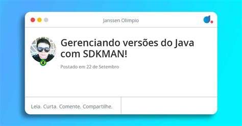 gerenciando versões do java com sdkman