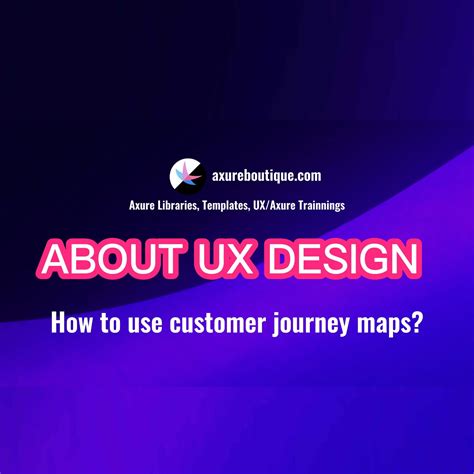 about ux deisgn how to use customer journey maps axureboutique