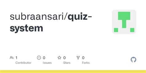 subra ansari on linkedin github subraansari quiz system