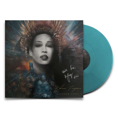 Rebecca Ferguson Heaven Part Ii Limited Edition Vinyl Autografado