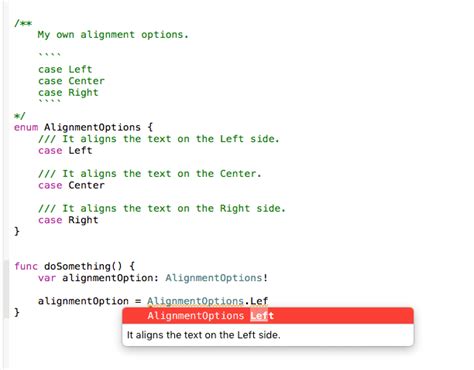Documenting Your Swift Code In Xcode Using Markdown