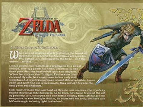 Legend Of Zelda Twilight Princess Master Sword And Hylian Shield Comic
