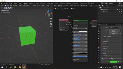 same material but different color r blender