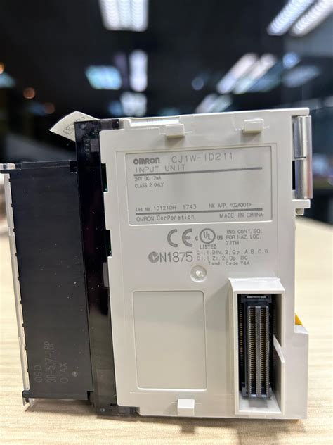 Omron Cj1w Id211 Input Unit Singapore Used Equipment Marketplace