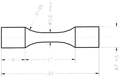 Axial Fatigue Testing Specimen Download Scientific Diagram