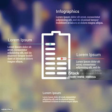 강렬하다 간단한 꺾은선형 아이콘크기 인포그래픽 형판 디자인식 2015년에 대한 스톡 벡터 아트 및 기타 이미지 2015년