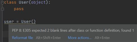 Python How To Disable Specific Pep8 Warnings In Pycharm At The Repository Level Stack Overflow