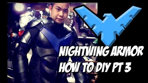 Diy Nightwing Armor Cosplay Diy Nightwing Nightwing Cosplay
