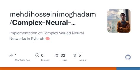 Github Mehdihosseinimoghadamcomplex Neural Networks Implementation