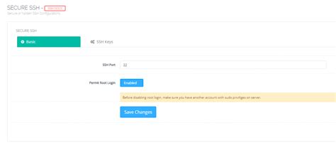 How To Use Ssh Security On Cyberpanel