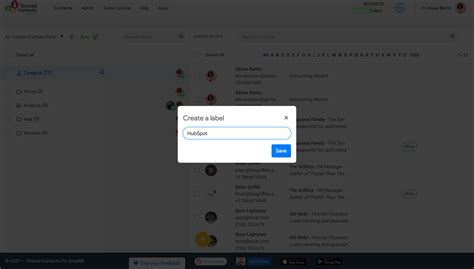 how to share your hubspot contacts with your team at nearly no cost