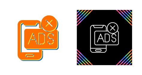 Ad Block Vector Icon 28565082 Vector Art At Vecteezy