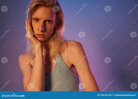 Good Looking Non Binary Model In Stock Photo Image Of Attire Outfit