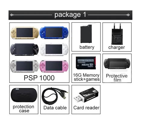 Consola Sony Psp 1000 Original Playstation Color Azul