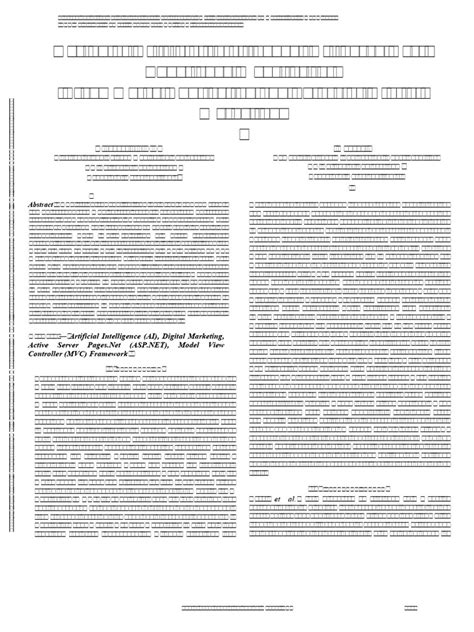 Design Of Artificial Intelligence Ai Based User Experience Websites For E Commerce Application