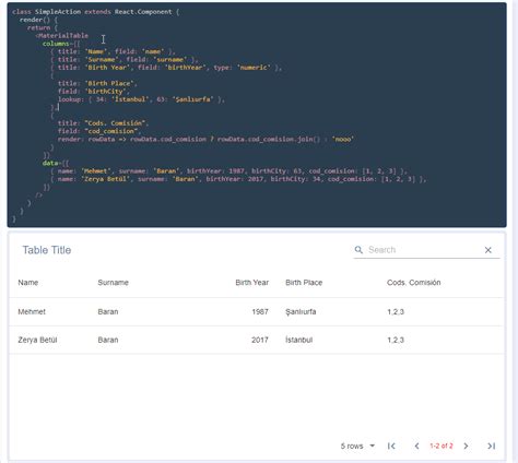 array field · issue 1346 · mbrn material table · github